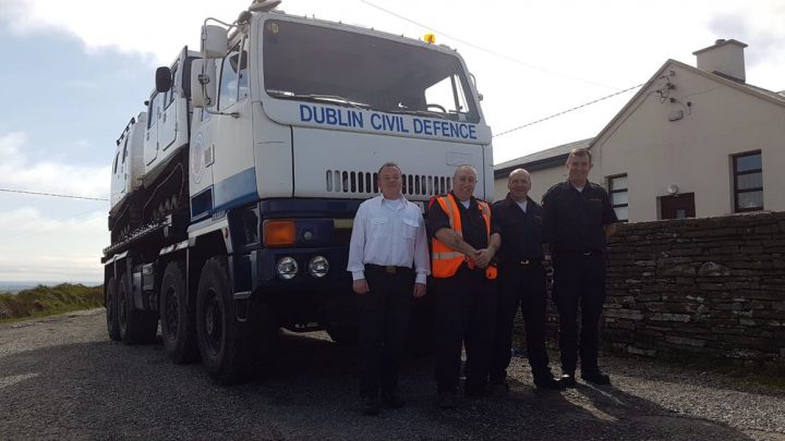 Civil Defence assists in exhumation of British Soldier | Civil Defence